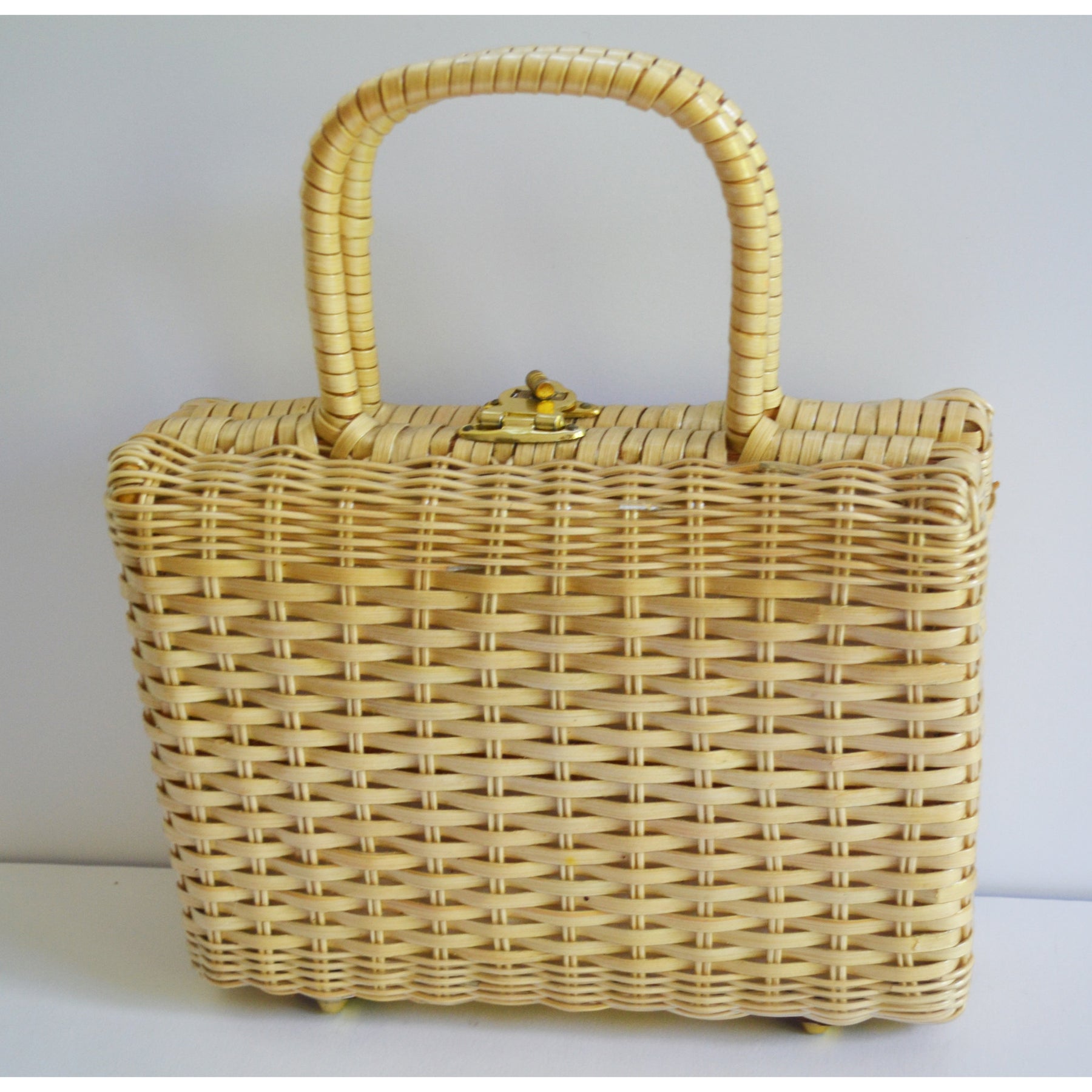 Vintage Family Tree Wicker Purse By Saks Fifth Avenue – Quirky Finds