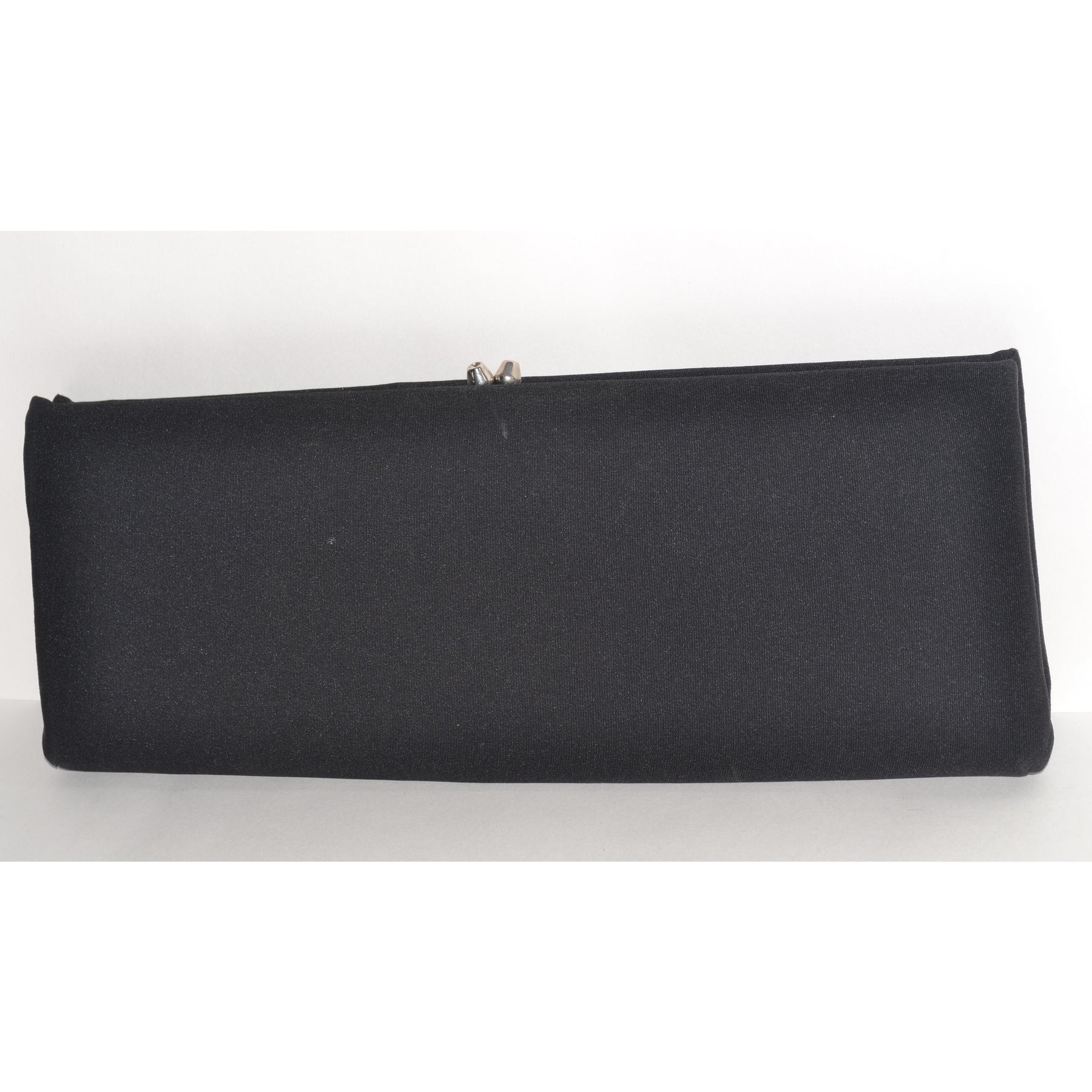 Vintage Bowtie Black Clutch Purse By HL – Quirky Finds
