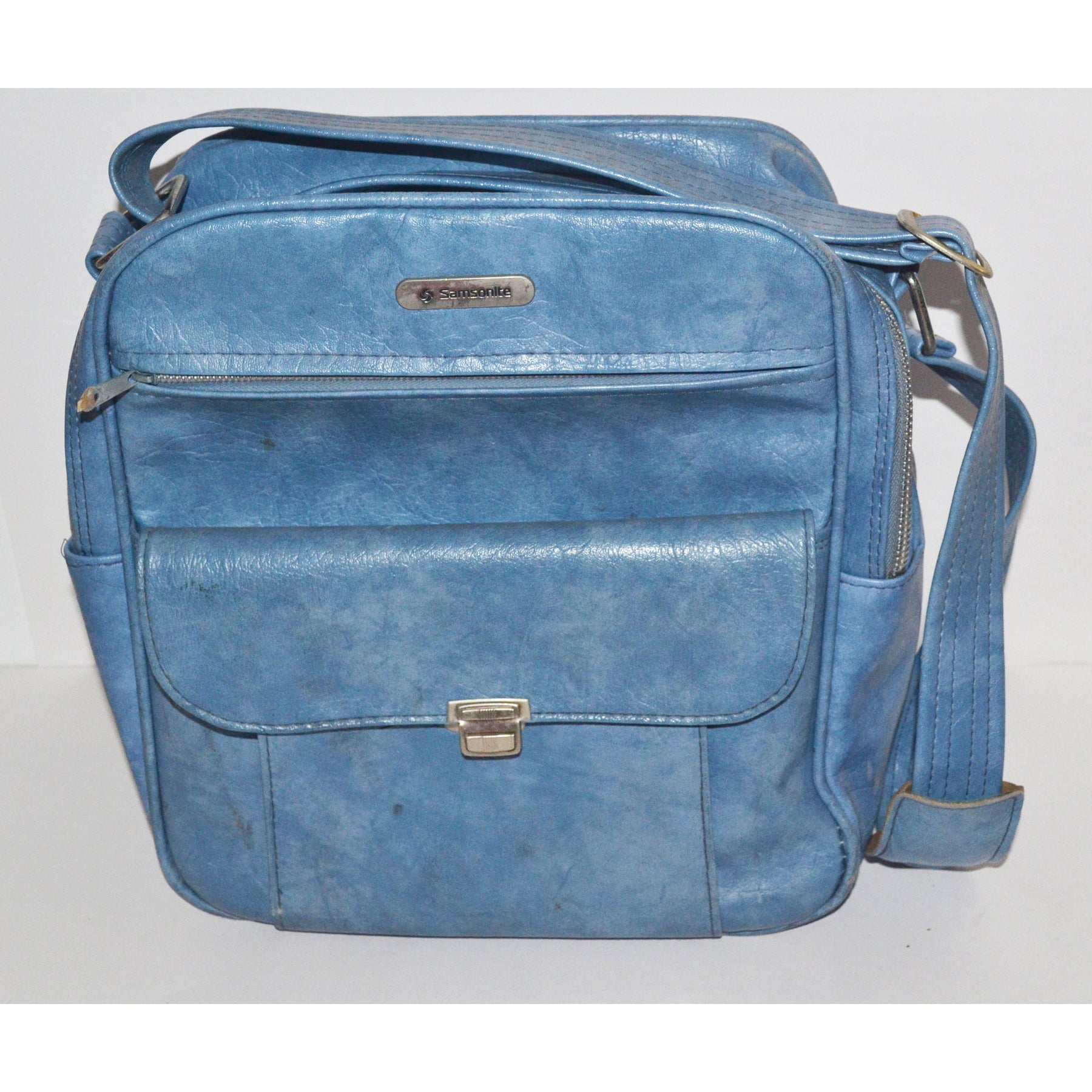 Blue Travel Bag Luggage By Samsonite – Quirky Finds